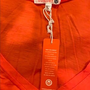 Sundry | Tops | Sundry Orange Tshirt | Poshmark